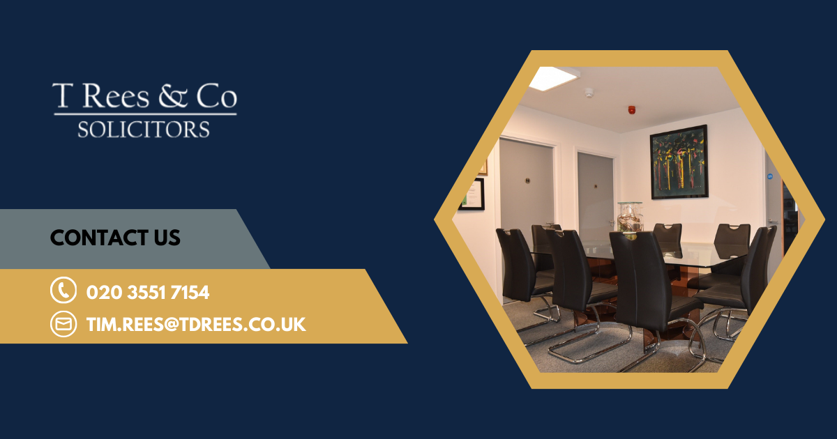 About Us - T. Rees & Co - No 1 Solicitor in Bexleyheath
